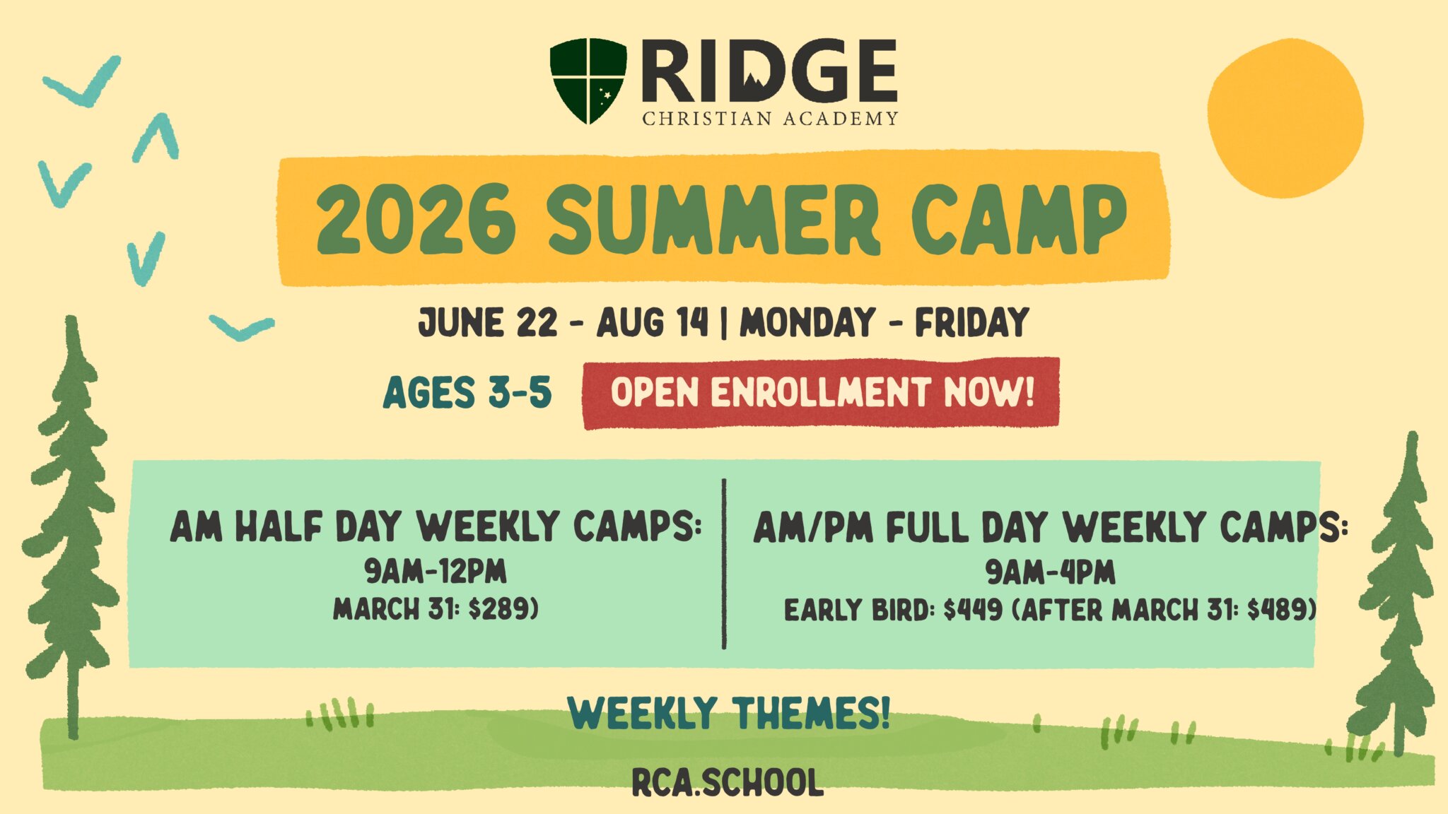Summer Camp 2026 - The Ridge Activity Center